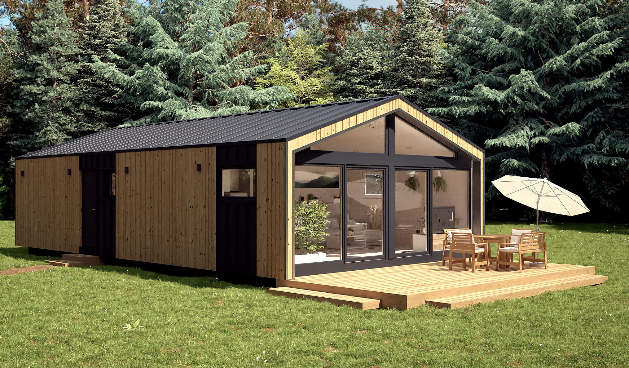 → Domek całoroczny DEVA • MEVELINE